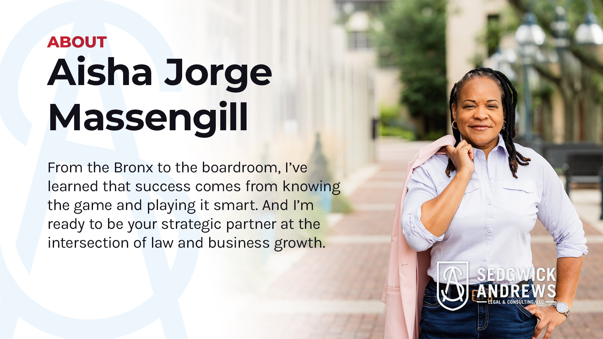 Attorney Aisha Massengill | Maximize Profits and Minimize Risk